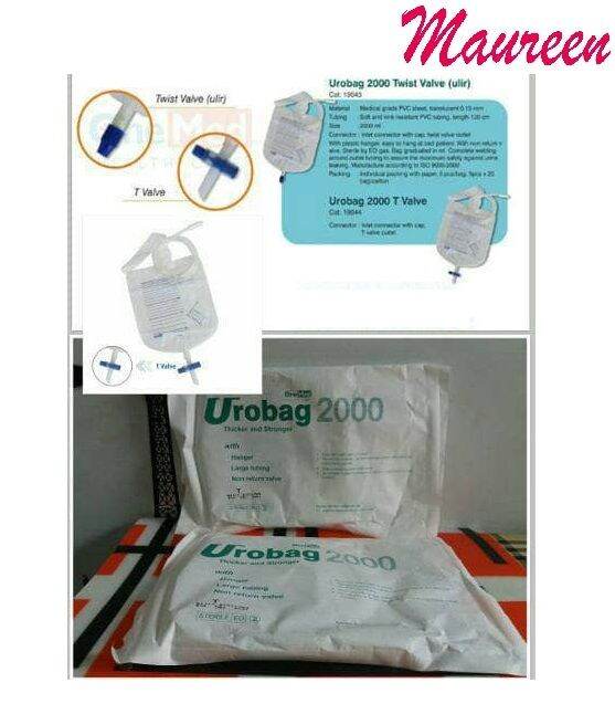 [ COD] Urobag 2000 Onemed Kantong Urine Bag T-VALVE | Lazada Indonesia