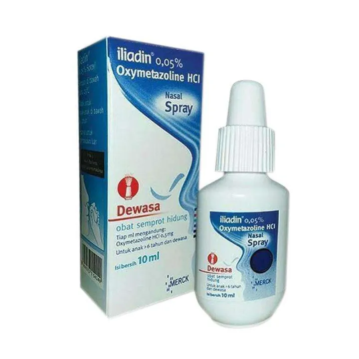 Iliadin Nasal Spray 10 mL - Obat Semprot Hidung Tersumbat | Lazada ...