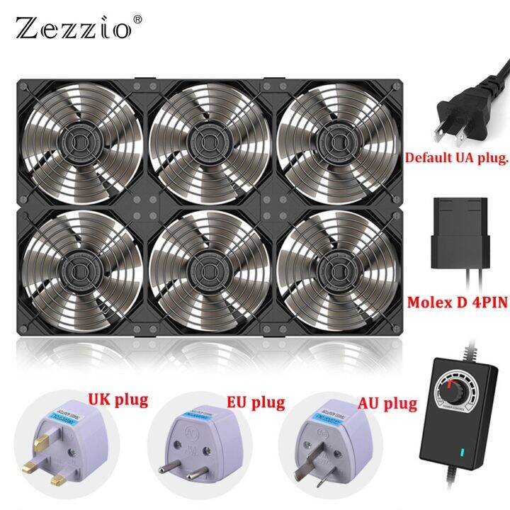 5 【CW】 120Mm Violent Fan High Speed Air Volume Server Cooling System ...