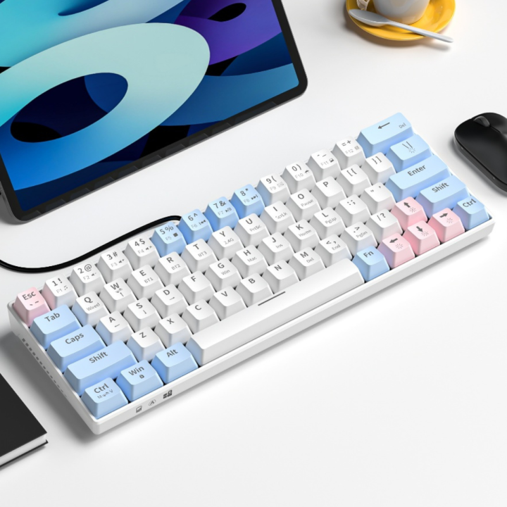 Bàn Phím Cơ Không Dây Bluetooth Atas ZA641 Pro - Red Swtich Có Hotswap ...