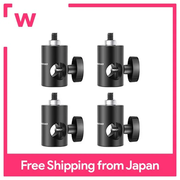 NEEWER Quick Conversion Adapter with 1/4 Screw 4 Pack Multi-Function ...
