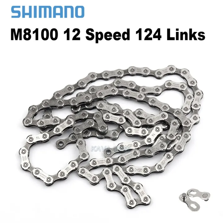Shimano Deore XT M8100 12 Speed Chain M6100 HG Mountain Bike Chains HG ...