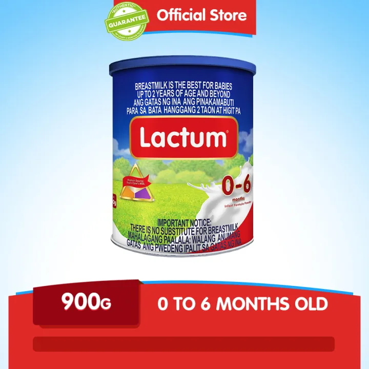 Lactum for 0-6 Months Old 900g Infant Formula Powder | Lazada PH