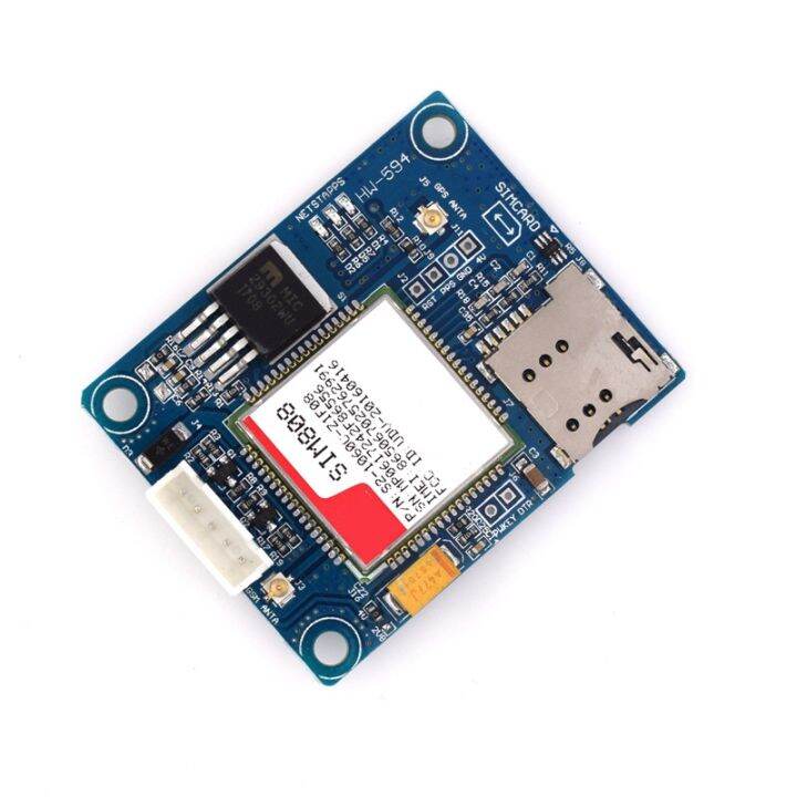 SIM808 Module GSM GPRS GPS Development Board IPX SMA With GPS Antenna ...