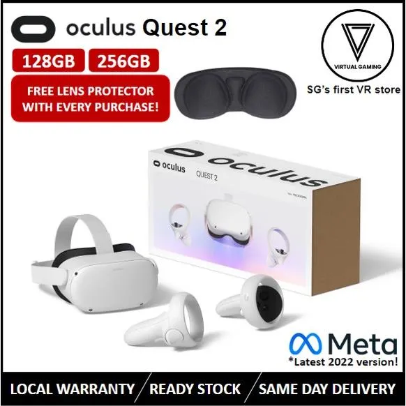 Oculus Quest 2 by Meta Advanced All-In-One Virtual Reality VR Headset (128GB 256GB) | Lazada PH