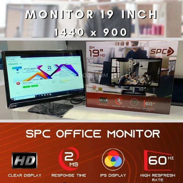 SPC LED Monitor [19 Inch] | Lazada Indonesia