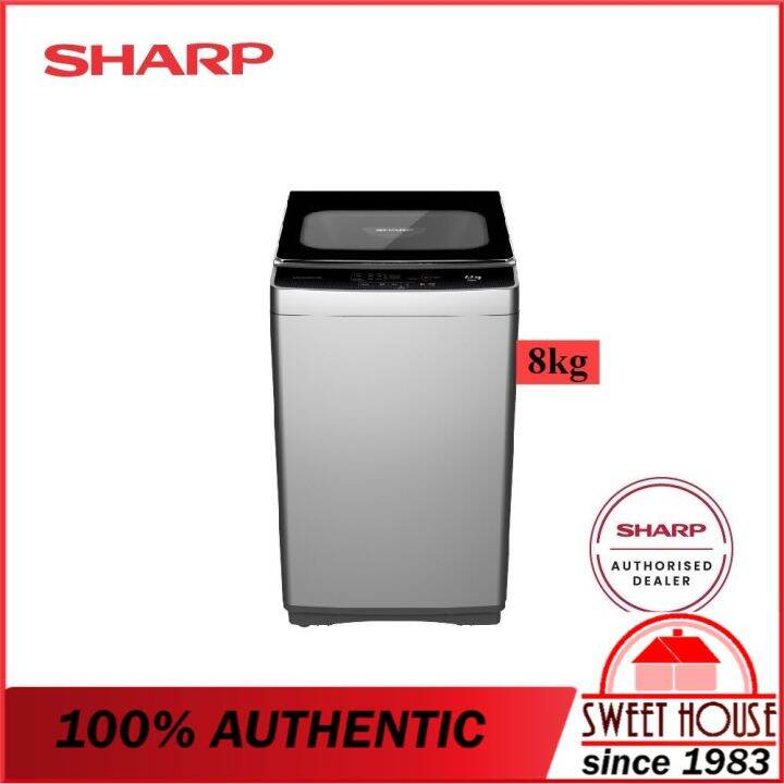 Sharp Washing Machine 8kg ESX858 Mesin Basuh | Lazada