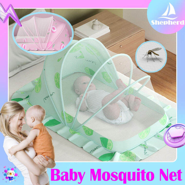 Upgraded Version Baby Mosquito Net For Kids Foldable kulambo 0-5 Years ...