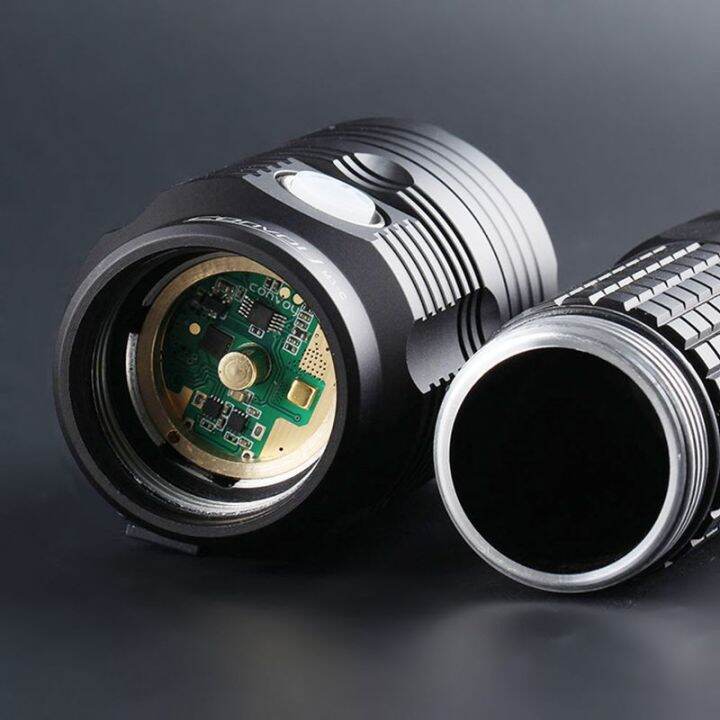 Original Convoy M3-C XHP70.2 Flashlight 4300lm Hunting Working Camp Torch | Lazada PH