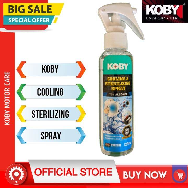 Koby Cooling and Sterilizing Spray 120ml | Lazada PH