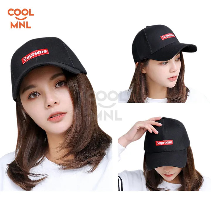 Supreme plain baseball cap (CAP066) | Lazada PH