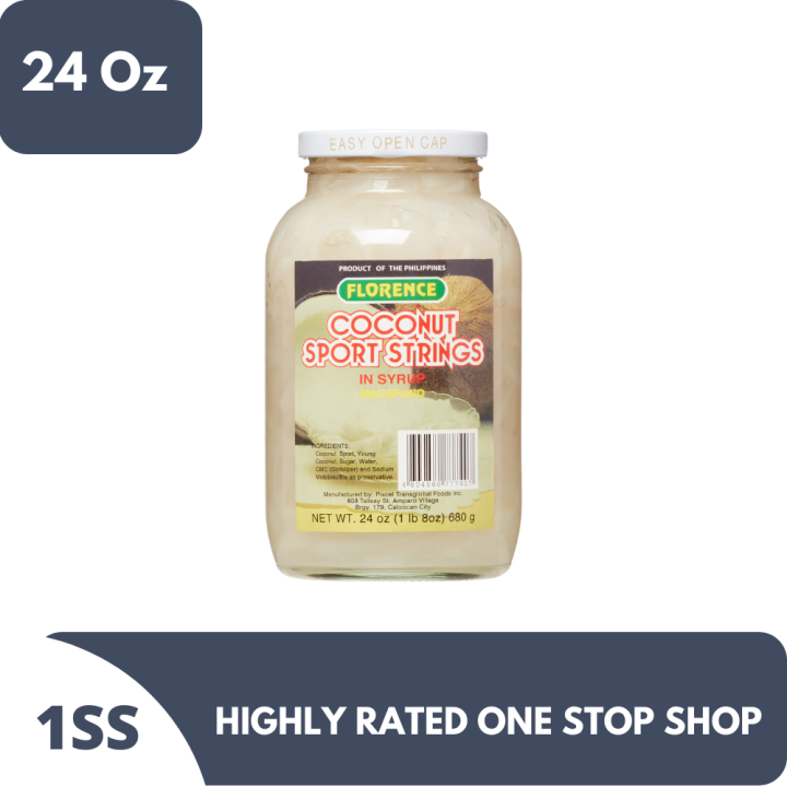 Florence Coconut Sport Strings in Extra Heavy Syrup 24 Oz | Lazada PH