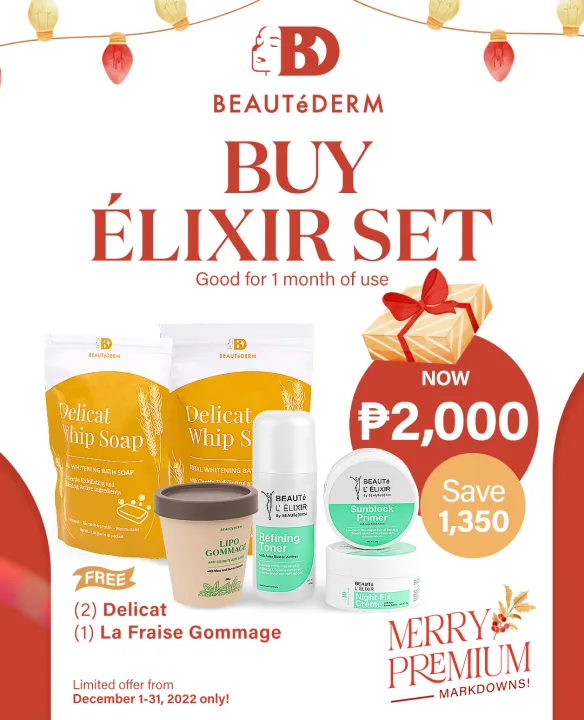 *PROMO with FREEBIES* Beautè L' Elixir Set | Lazada PH