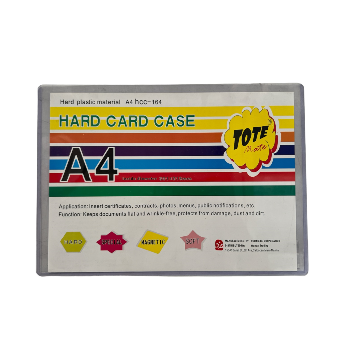 Hard Card Case A4 | Lazada PH