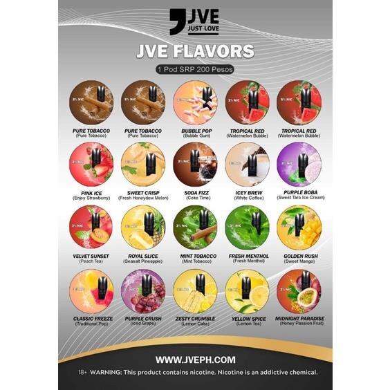 Vape JVE POD PROMO! (3pcs pods of your choice) | Lazada PH