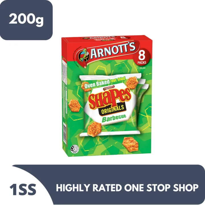 Arnott's Shapes Originals Barbecue 200g | Lazada PH