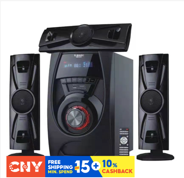 3 in 1 Wireless Bluetooth Digital Audio System Subwoofer HIFI Speaker ...