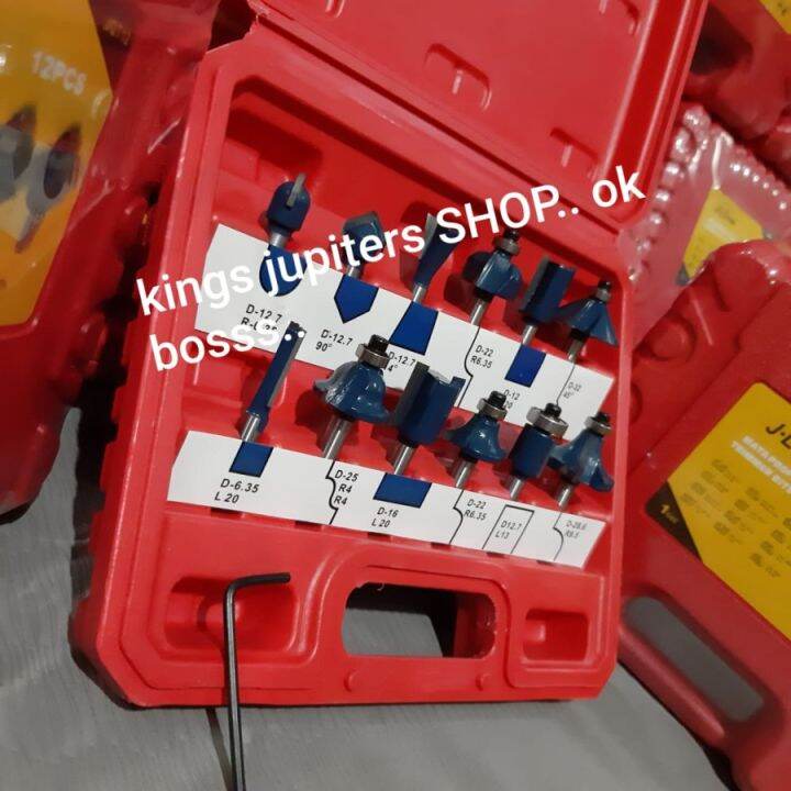 MATA PROFIL SET 12PC JLD MATA ROUTER SET MATA RUTER JLD MATA PROFILE ...