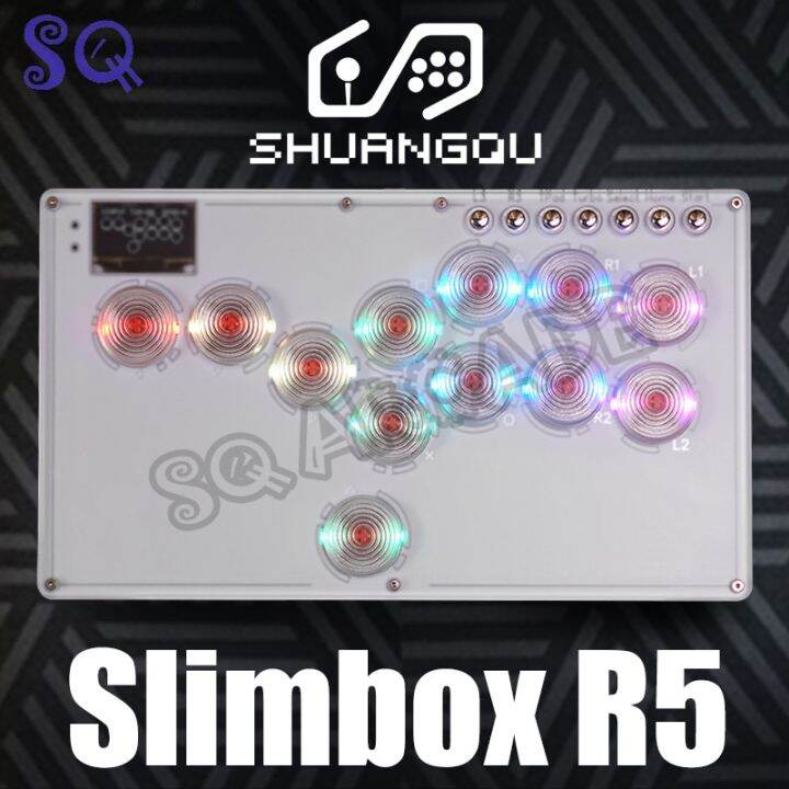 SQ Arcade Joystick Slimbox R5 Fight Stick Fighting Game RGB Controller ...