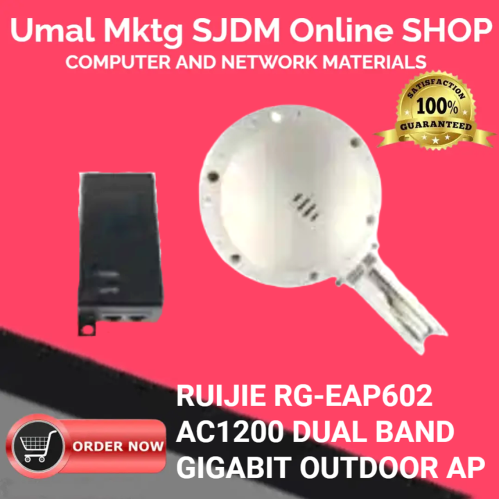Ruijie RG-EAP602 AC1200 Dual Band Gigabit Outdoor Access Point | Lazada PH