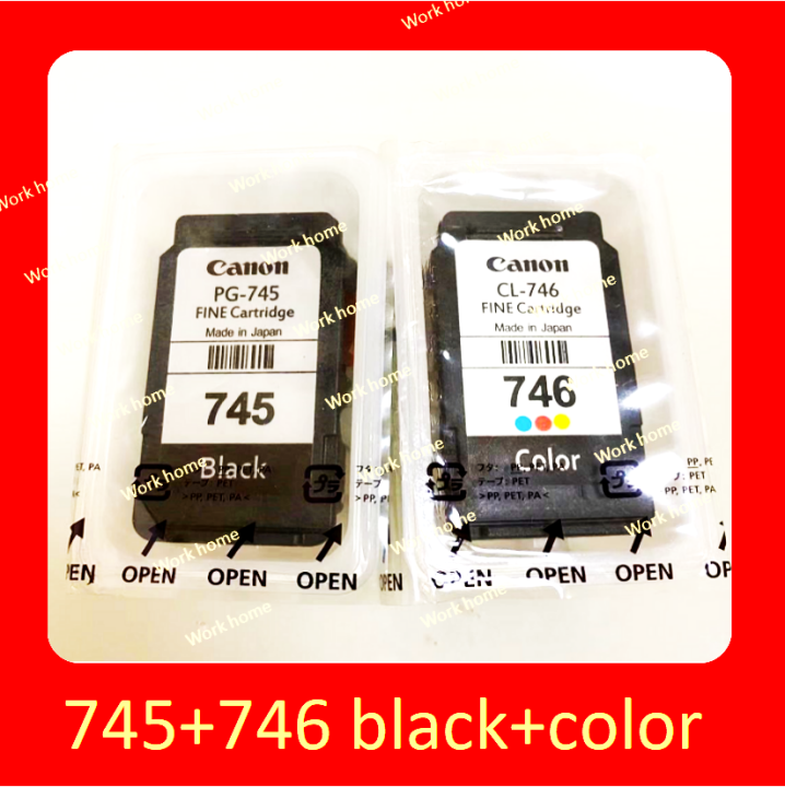 Canon PG745 CL746 PIXMA printer ink FINE Cartridge 745 746 Original ...