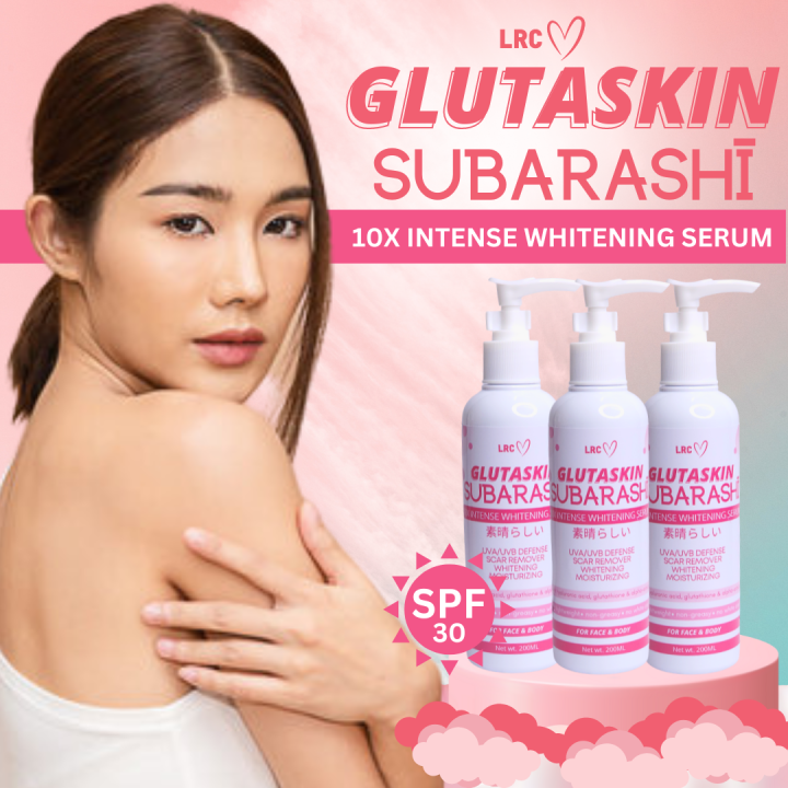 [MASKBUG] SUBARASHI 10X INTENSE WHITENING SERUM BY LRC LAB | SCAR REMOVER | WHITENING ...