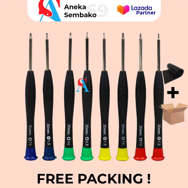 Obeng Set Reparasi Smartphone - Handphone / Set 8 in 1 | Lazada Indonesia