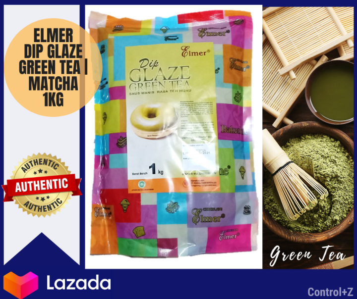Elmer's Dip Glaze Green Tea 1kg | Elmer's Donut Glaze Matcha 1kg ...