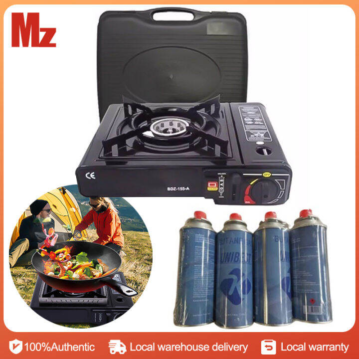 Mz MALL Original Portable Gas Stove Single for Mini Camping Butane Gas ...