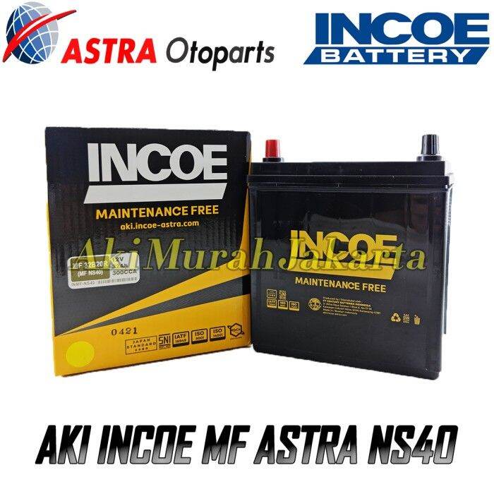 Aki Mobil Daihatsu Luxio INCOE MF Astra NS40 Aki Kering 12V / 32Ah ...