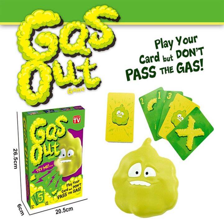 Gas Out Game - เกมตดสนั่น Fart Toy Gas out Guster Trick | Lazada.co.th