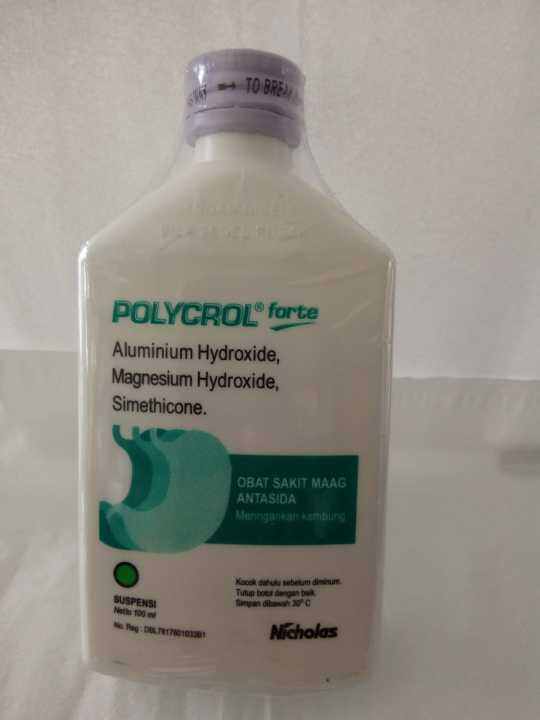 Polycrol Forte Sirup 100 ml/untuk mengobati gangguan pada saluran ...