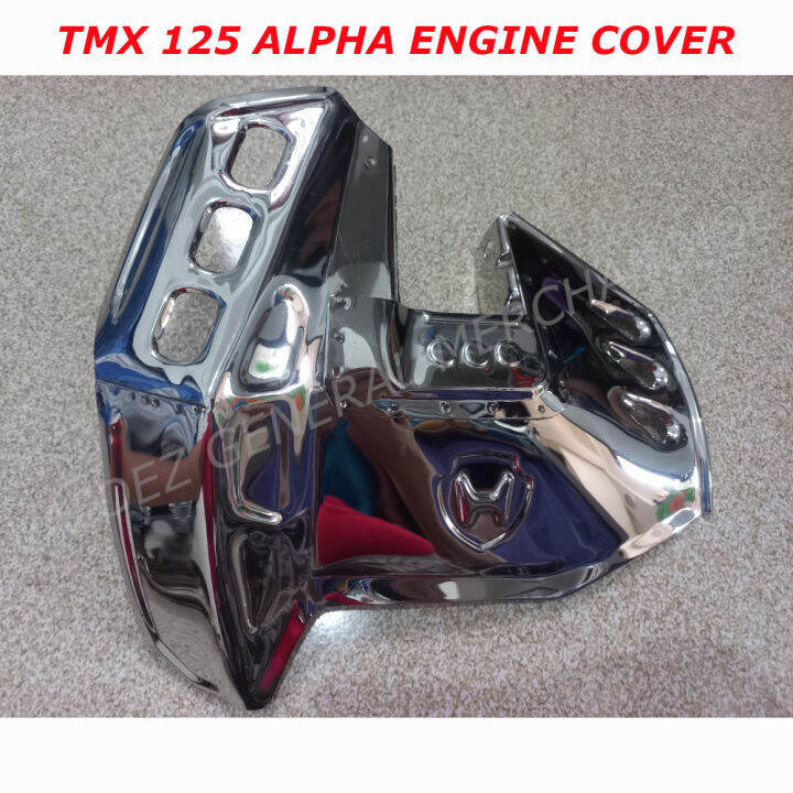 Valdez , NEW HONDA TMX 125 ALPHA ENGINE COVER MAKAPAL , Stainless ...
