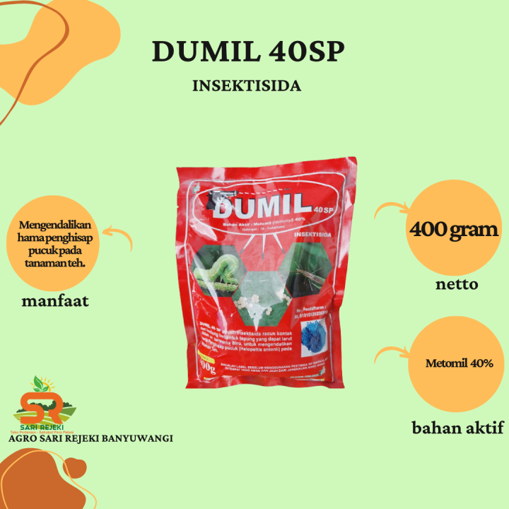 Dumil 40SP kemasan 400gram Insektisida metomil | Lazada Indonesia