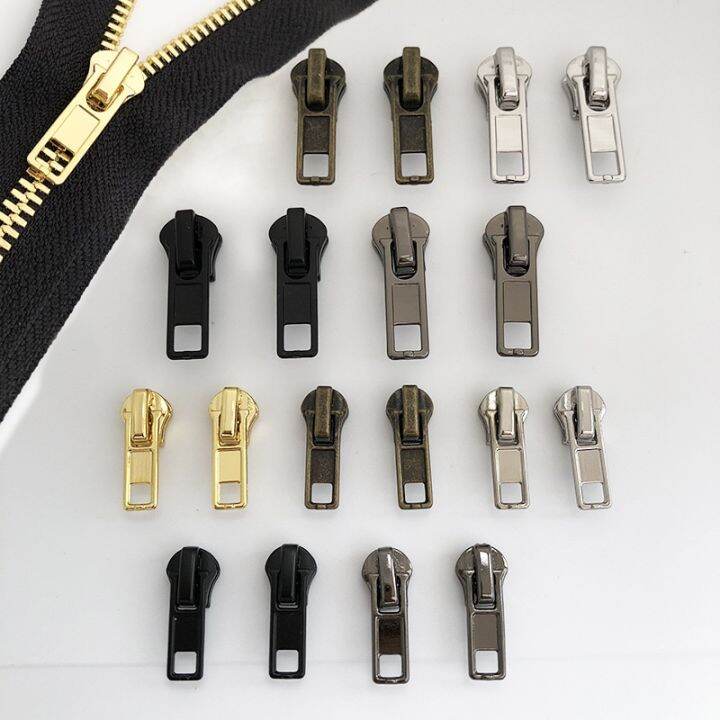 Metal Pin Lock Slider/ Open Ended Zipper Head/ Clothing / Jacket Zipper ...