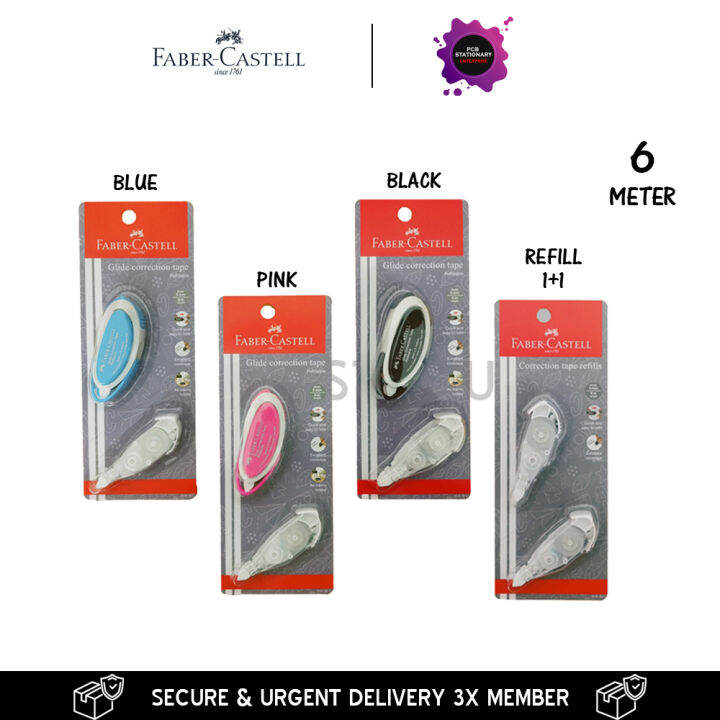 Faber-Castell Correction + Refill Tape 5mm X 6m (Faber-Castell ...