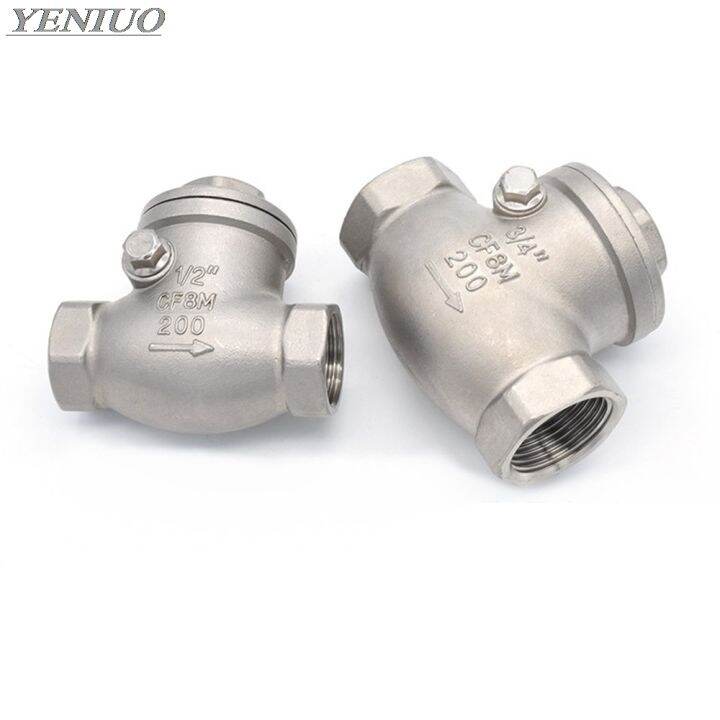 Stainless steel wire mouth horizontal non-return valve 304 stainless ...