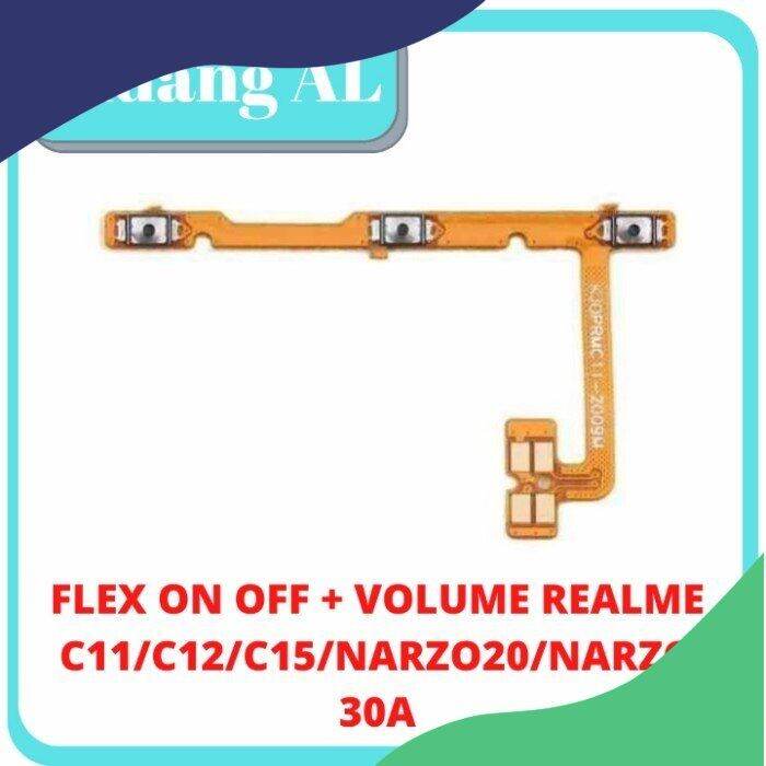 FLEXIBLE FLEXI ON OFF VOLUME REALME C11/C12/C15/NARZO 20/NARZO 30A ready | Lazada Indonesia