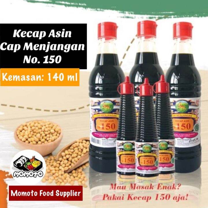 Kecap Asin Cap Menjangan No 150 Kemasan 140 ml | Lazada Indonesia
