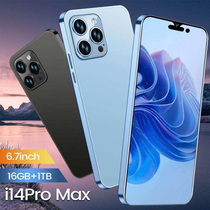 ip14 pro max hp terbaru 2022 promo 6.7inci full screen 16GB+512GB ...