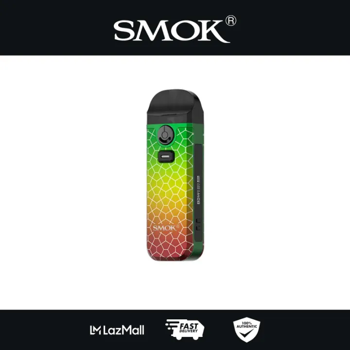 SMOK Nord4 (80W) Kit Armor Rasta Green | Lazada PH