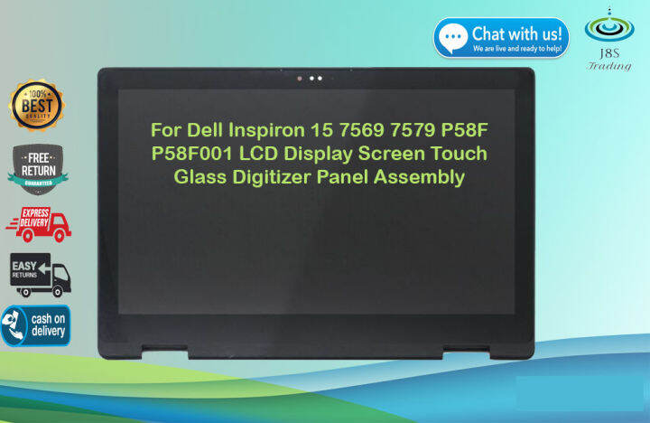 BRAND NEW For Dell Inspiron 15 7569 7579 P58F P58F001 LCD Display ...