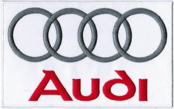 Audi Rally Car Automotive Motorsport Racing Badge Iron On Embroidered ...
