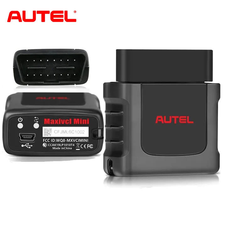 Autel MaxiSys VCI Mini Work For OBD2 Scanner Diagnostic Tool MS906S ...