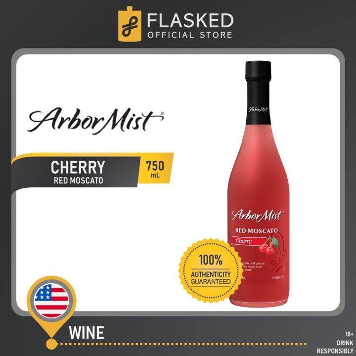 Arbor Mist Cherry Red Moscato Wine 750mL | Lazada PH