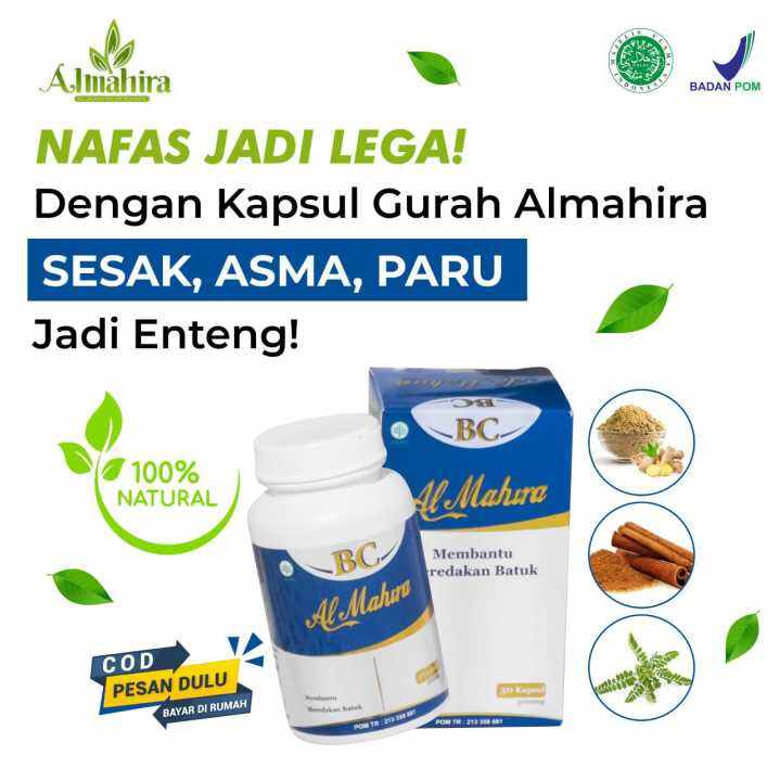 Kapsul Tbc Almahira 30 Kapsul Herbal Alami Mengatasi TBC Meredakan ...