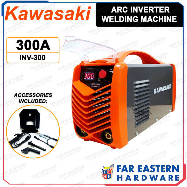 KAWASAKI Arc Inverter Welding Machine 300A DC IGBT INV-300A | Lazada PH