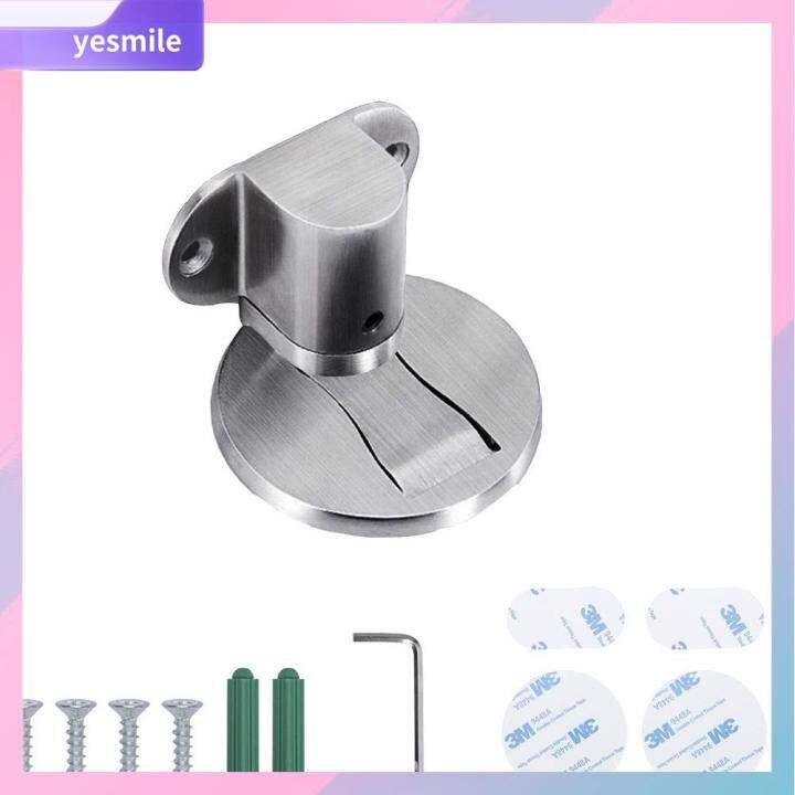 YESMILE Heavy Duty Floor Doorstop Adjustable Short Wall Protector ...