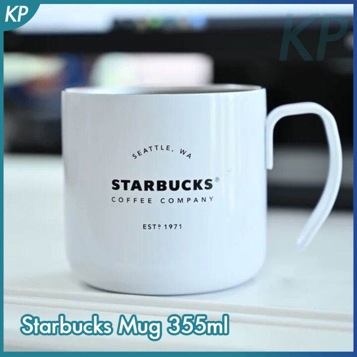 Starbuck Mug Glass Cup 2022 Stainless Steel Double Insulation 355ml Large Capacity Coffee Cup ...