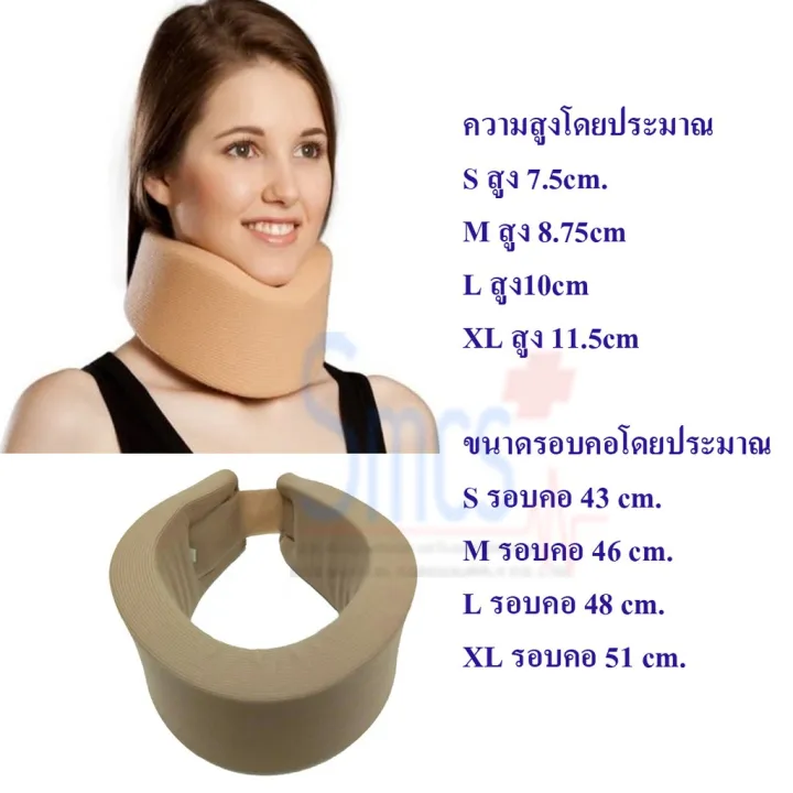 [ปรึกษาอาการฟรี] เฝือกอ่อนดามคอ (Soft Collar) | Lazada.co.th